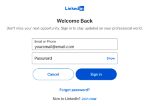 Using LinkedIn SSO